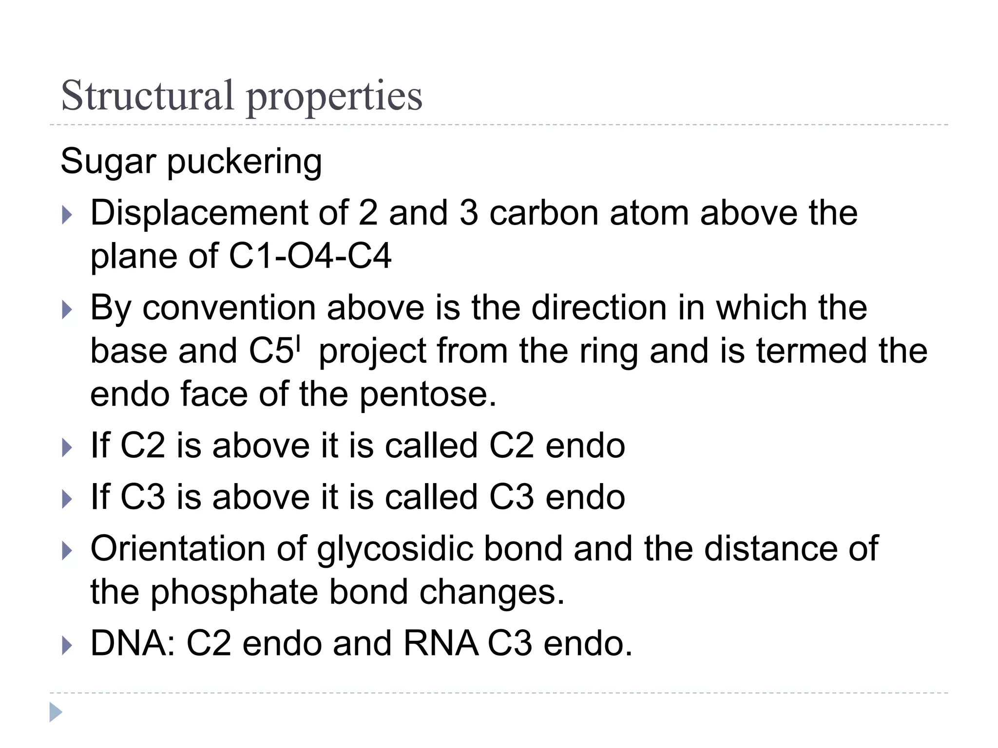 DNA structure, the bonds involved and it seperation | PPTX