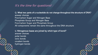 DNA structure.pptx | Chemistry | Science