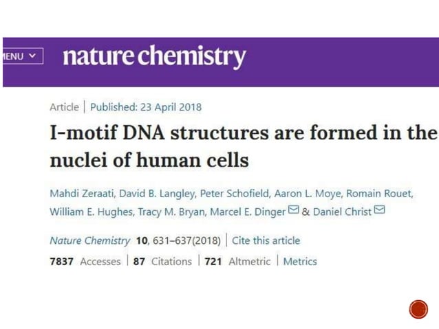DNA STRUCTURE AND INTRODUCTION TO THE REPLICATION.pptx