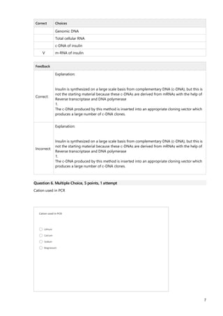 Biochemistry Question Bank | PDF