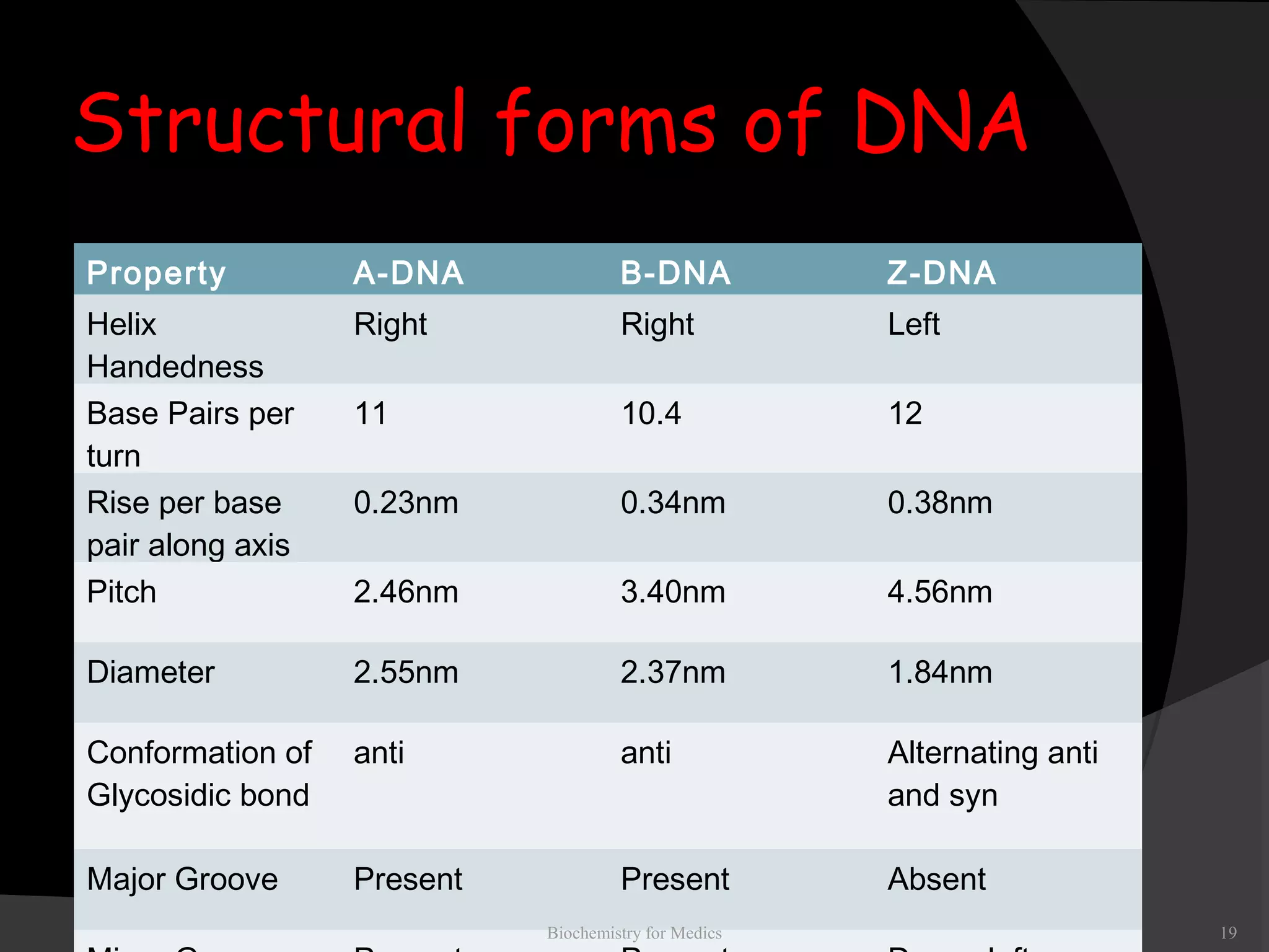 DNA structure, Functions and properties | PPT