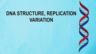 DNA Structure, Replication Variation -PPT.pptx