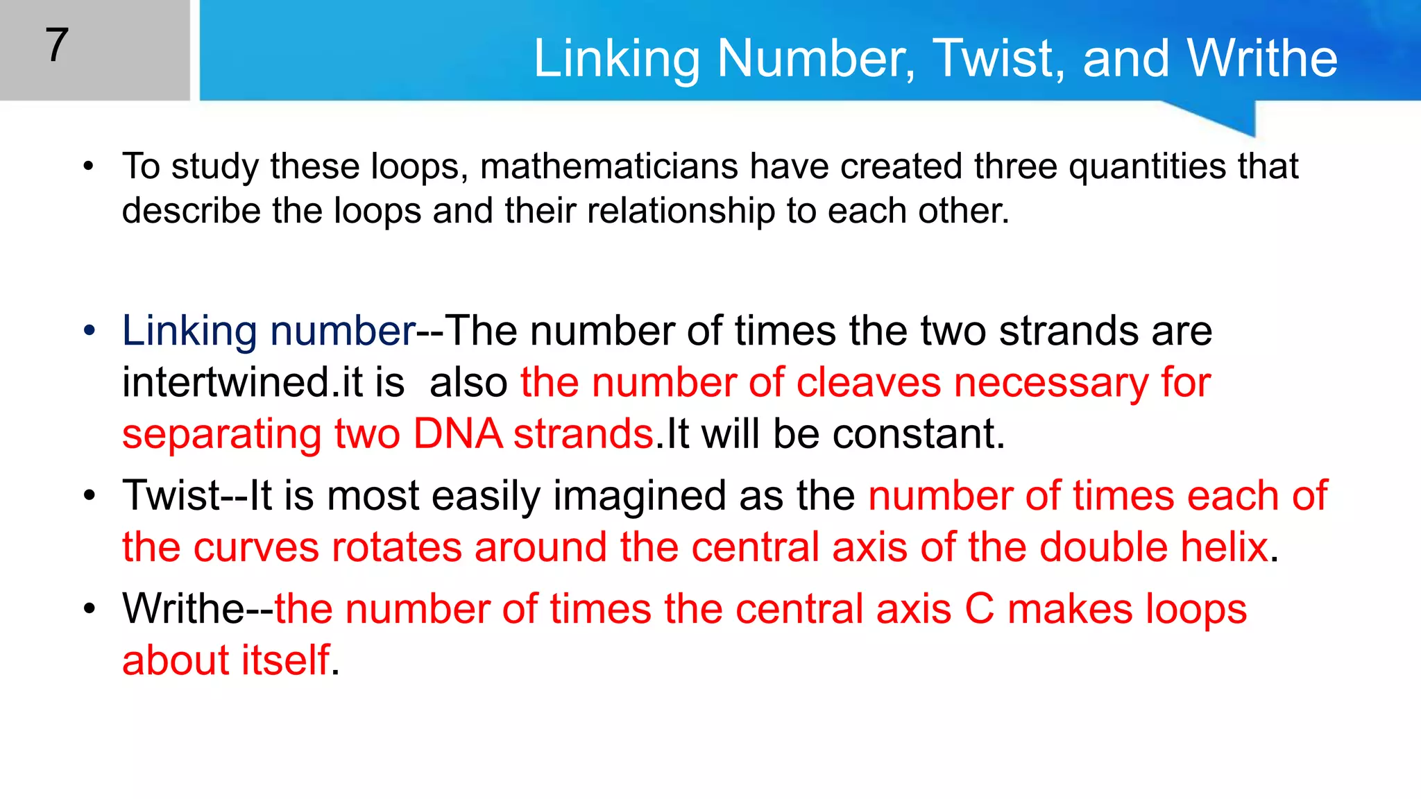 DNA Supercoiling | PPTX