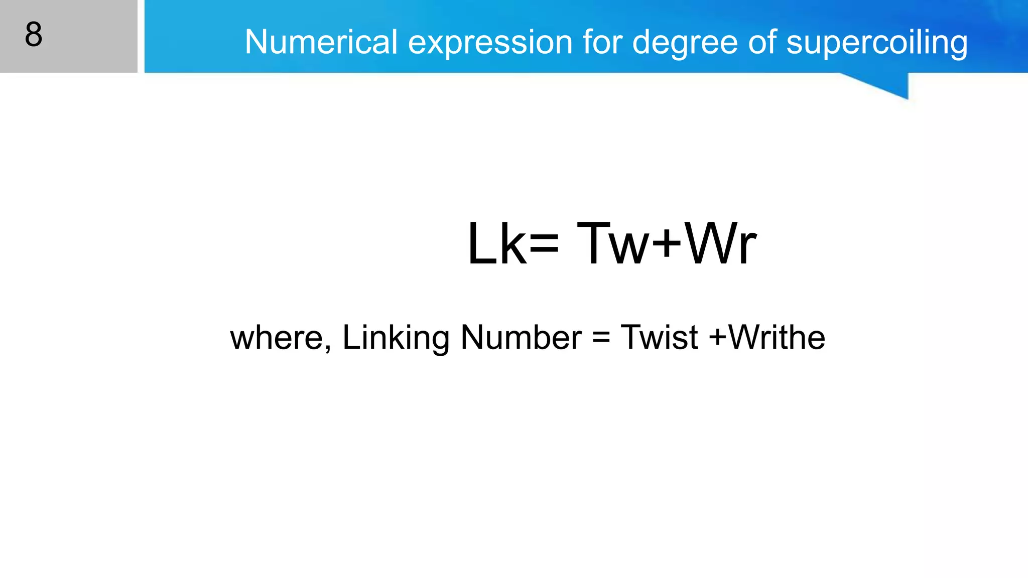 DNA Supercoiling | PPTX