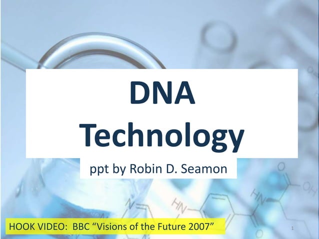 DNA Technology Notes | PPT