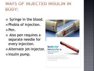 Insulin as therapeutic protein. | PPTX