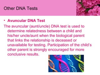 Dna testing | PPT