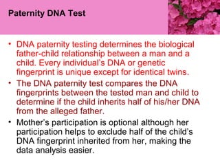 Dna testing | PPT