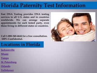 Dna testing florida | PPTX