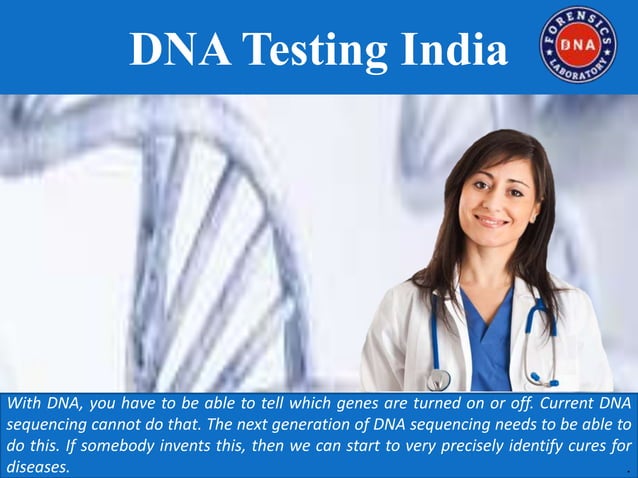 Dna test in India | PPT