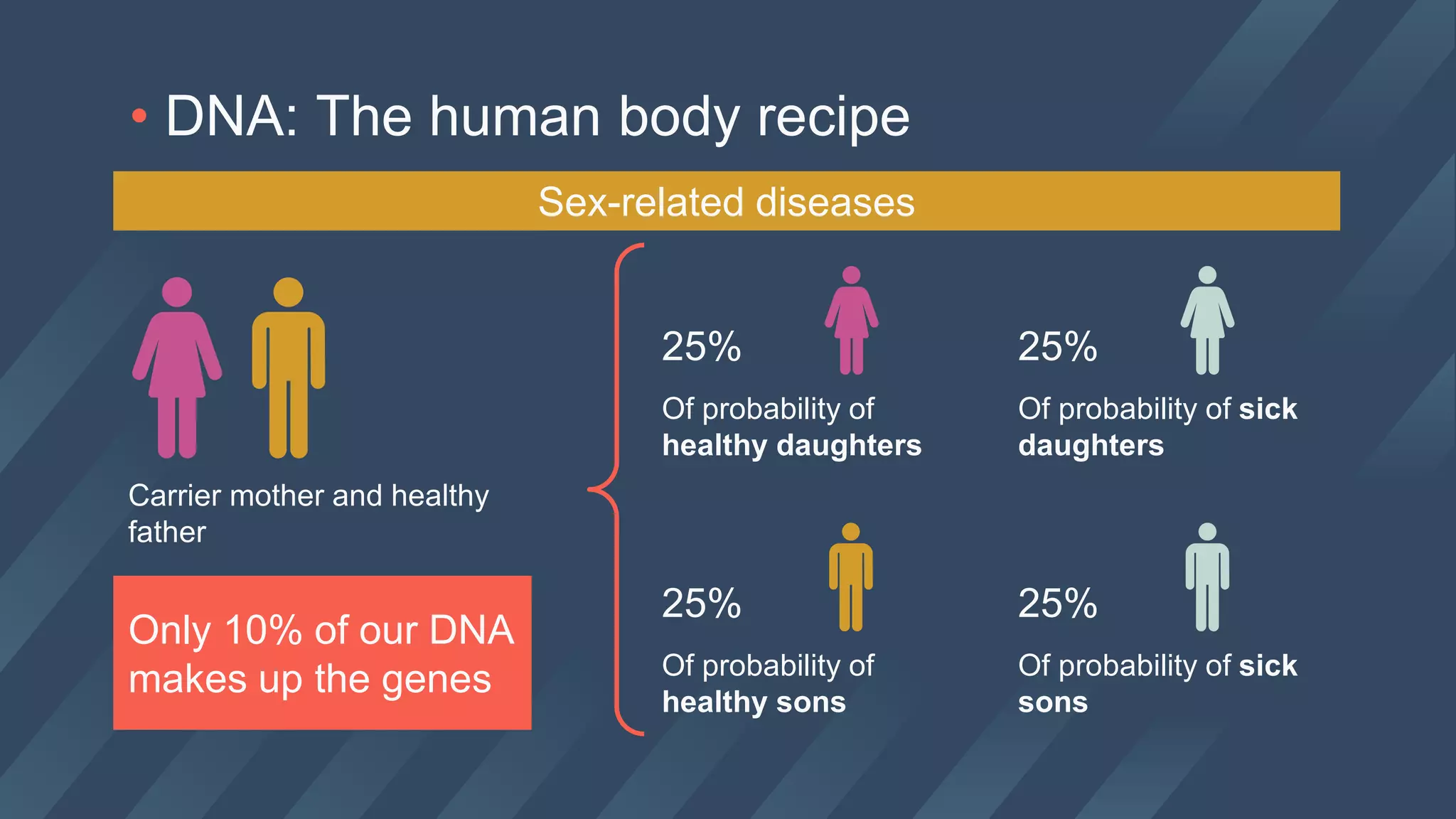 DNA_ The Human Body Recipe Infographics by Slidesgo.pptx