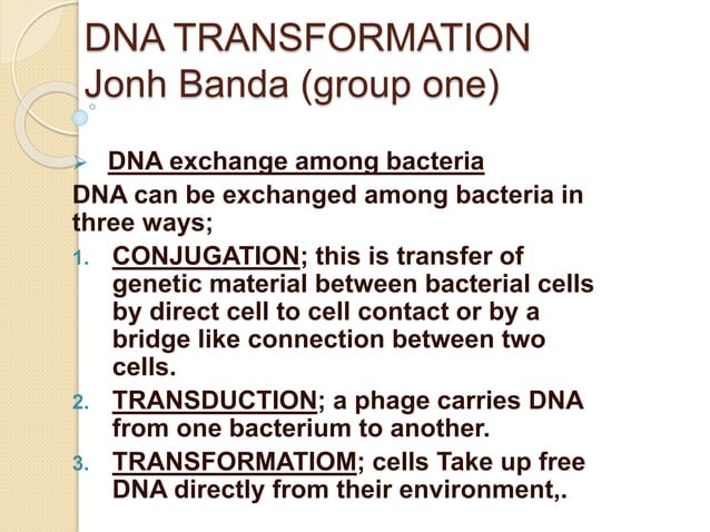 DNA TRANSFORMATION.pptx