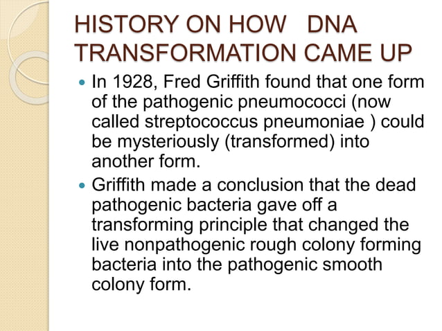 DNA TRANSFORMATION.pptx