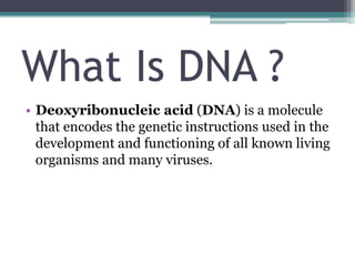 DNA Types | PPTX