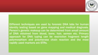 DNA Typing | PPTX