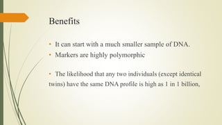 Dna typing methods | PPTX