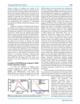Dnazyme catalyzed tyramide depositing reaction for in situ imaging of ...