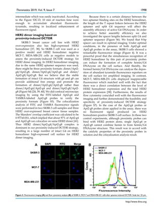 Dnazyme catalyzed tyramide depositing reaction for in situ imaging of ...