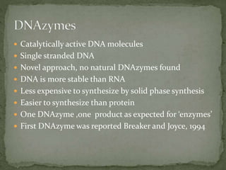 DNAzymes | PPTX