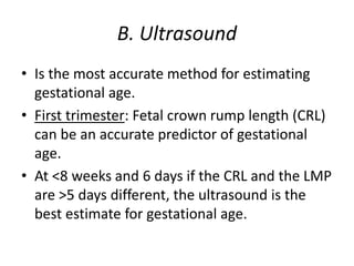 Fetal assessment and prenatal diagnosis | PPTX