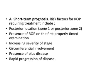 RETINOPATHY OF PREMATURITY | PPTX