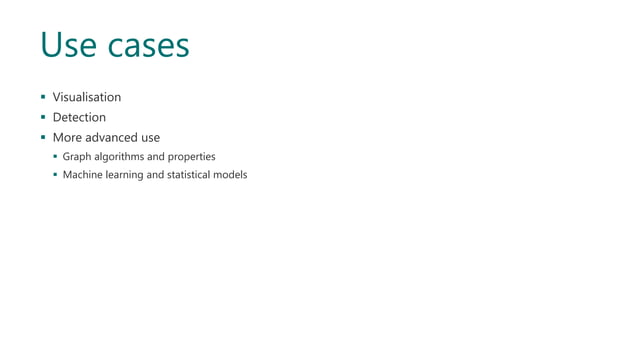 Detecting Suspicious Activity with Graph Data | PPTX | Databases | Computer Software and ...