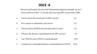 Dnb pediatrics osce 2 for PGS in Southern Railway Hospital | PPTX