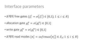 Differentiable Neural Computer | PPT