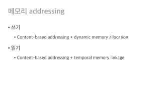 Differentiable Neural Computer | PPT