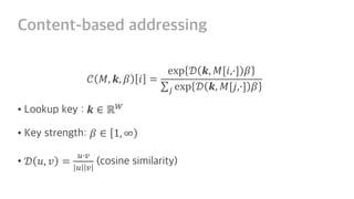 Differentiable Neural Computer | PPT