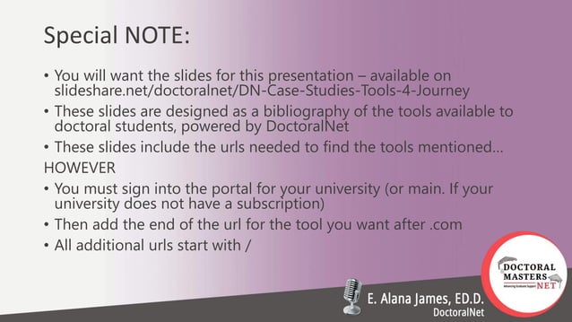 DoctoralNet case studies tools for phds through the whole journey ...