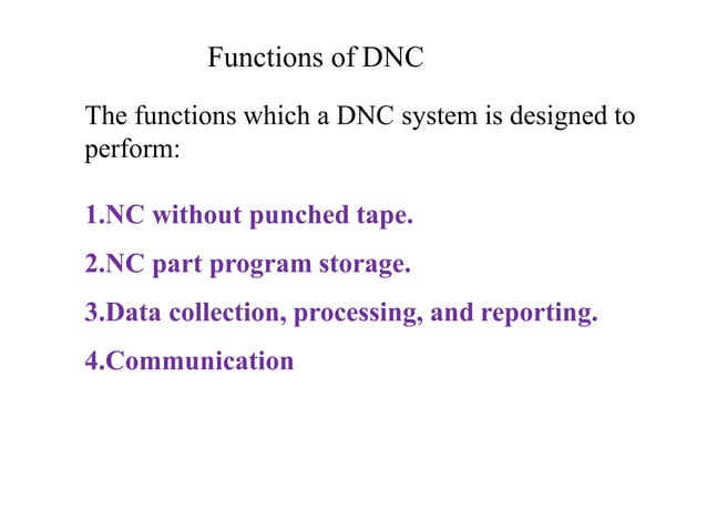 DNC machines tools | PPTX