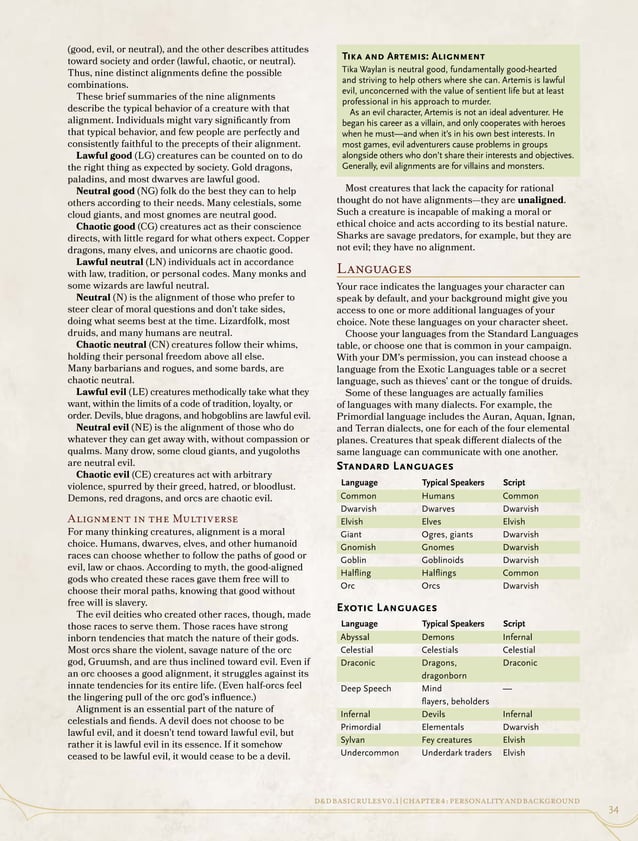 D&D Basic Rules | PDF