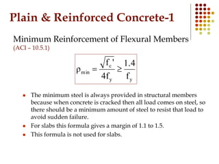 Lec 10-flexural analysis and design of beamns | PPT