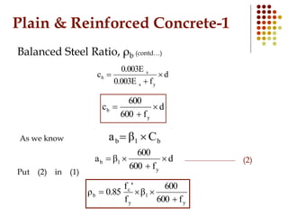 Lec 10-flexural analysis and design of beamns | PPT