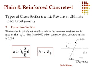 Lec 10-flexural analysis and design of beamns | PPT
