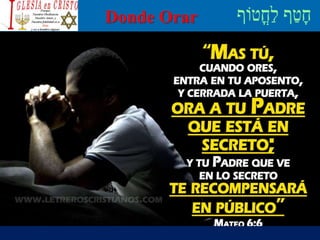 Donde orar.ppt