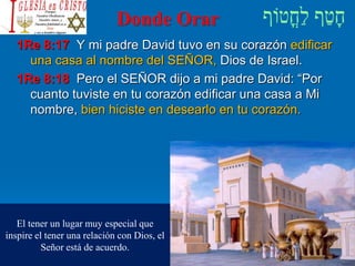 Donde orar.ppt