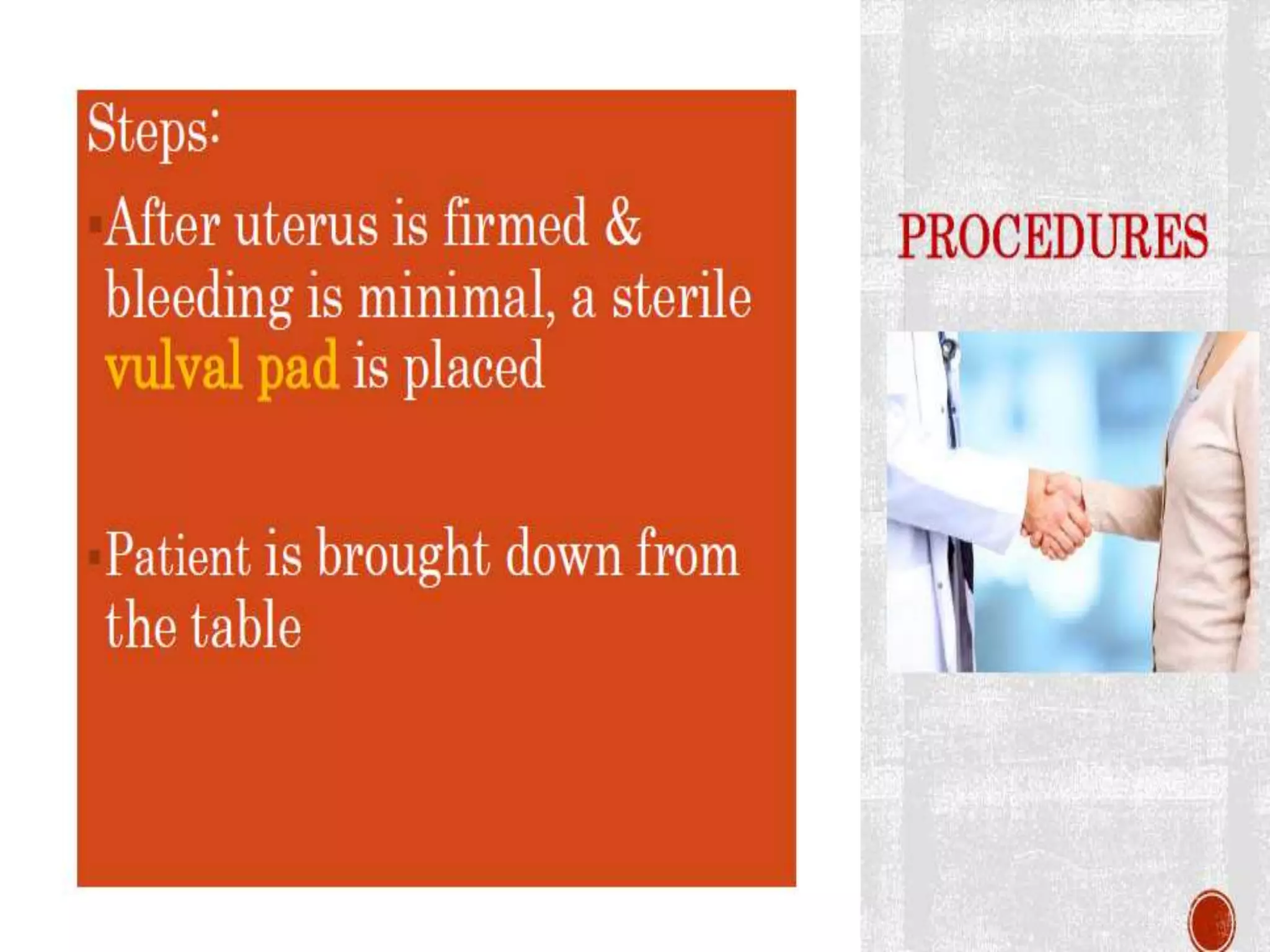 D&E procedure | PPTX