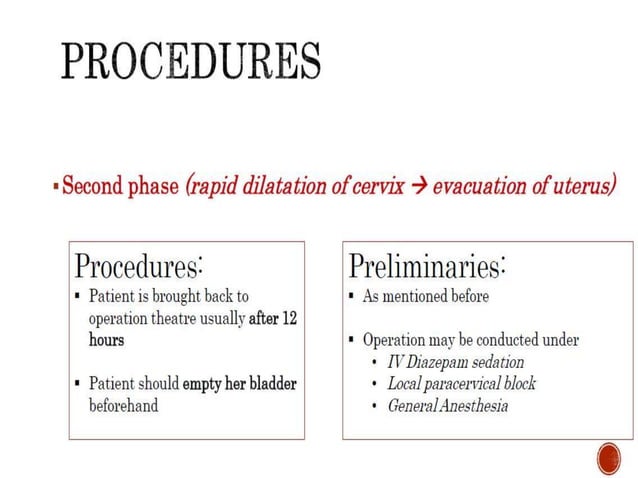 D&E procedure | PPTX