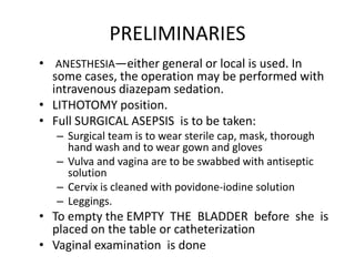 D&E procedure | PPTX