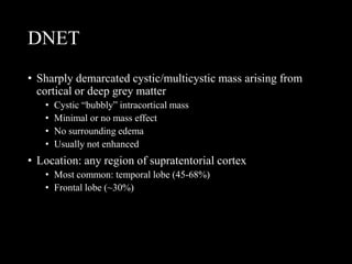 Dysembryoplastic neuroepithelial tumor | PDF