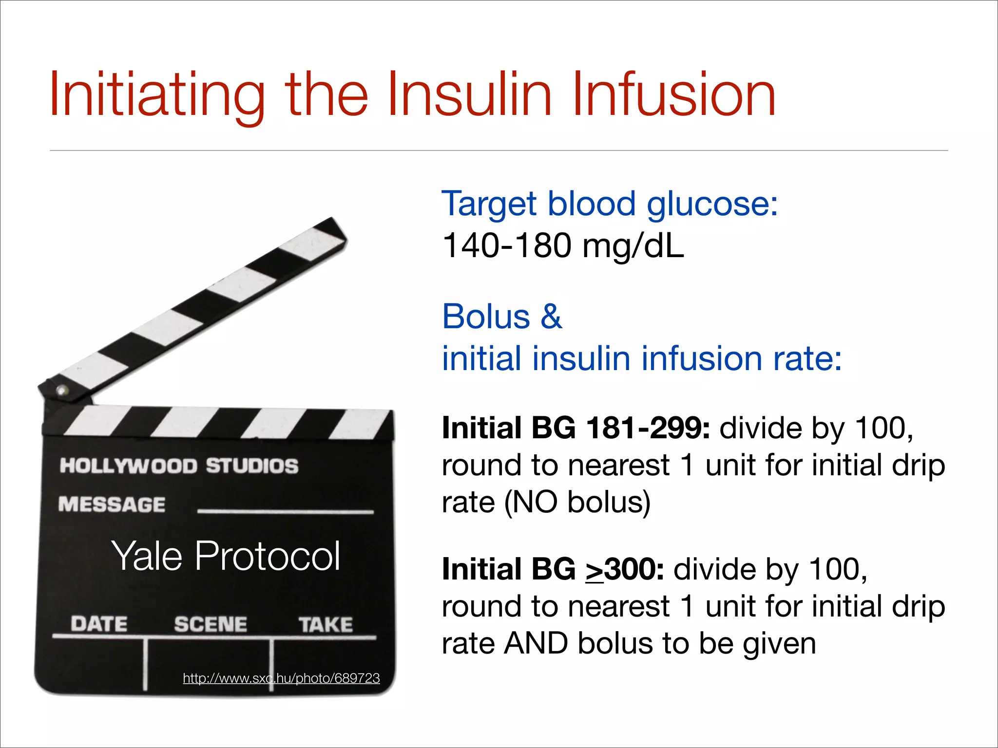 Yale Insulin Infusion Protocol | PDF