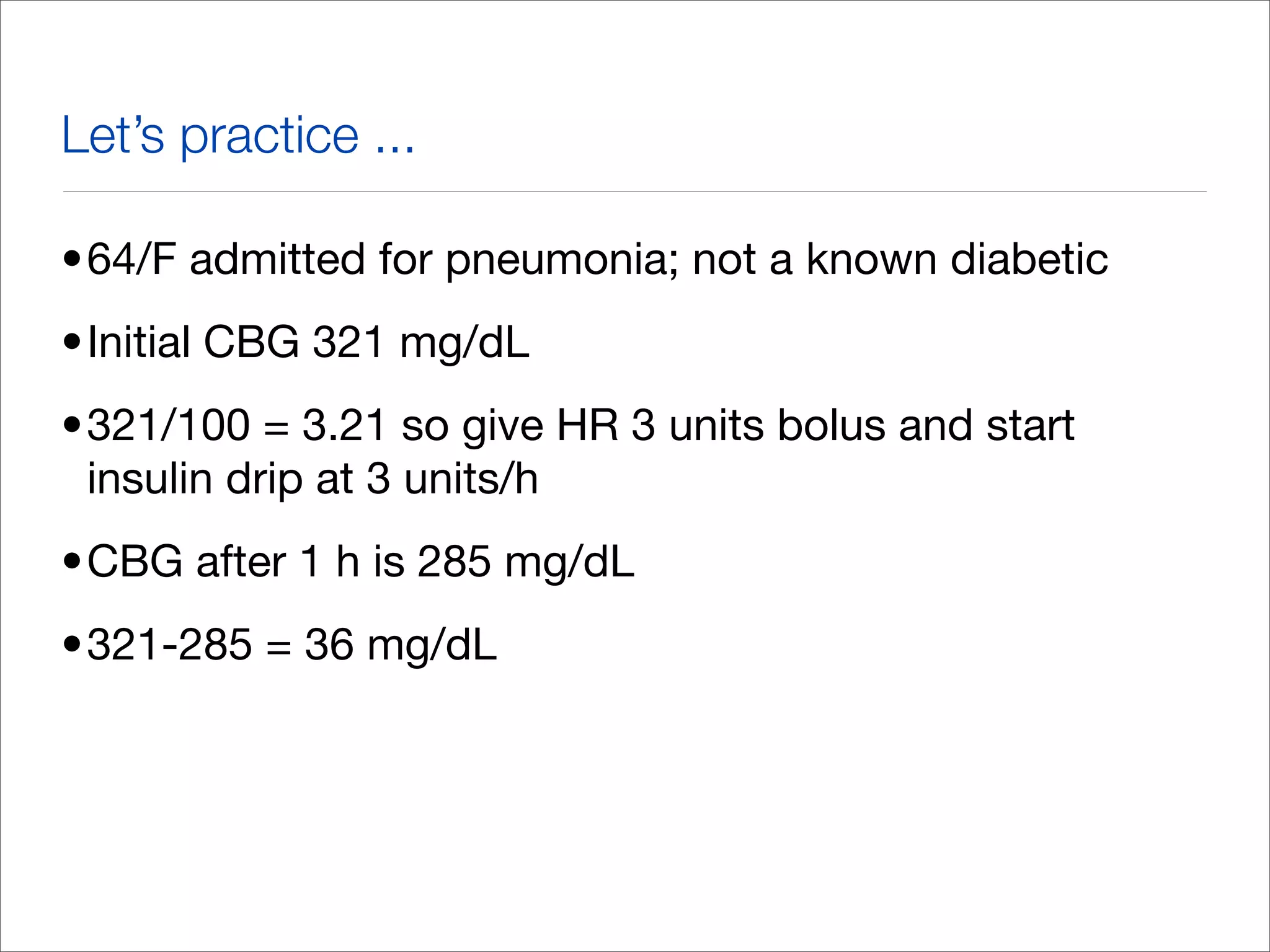 Yale Insulin Infusion Protocol | PDF