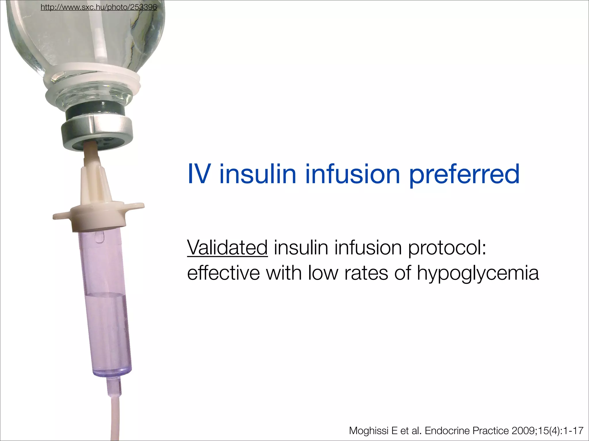 Yale Insulin Infusion Protocol | PDF