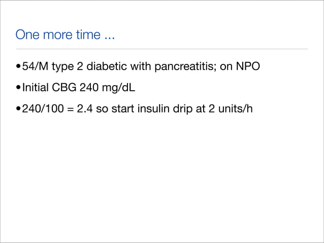 Yale Insulin Infusion Protocol | PDF