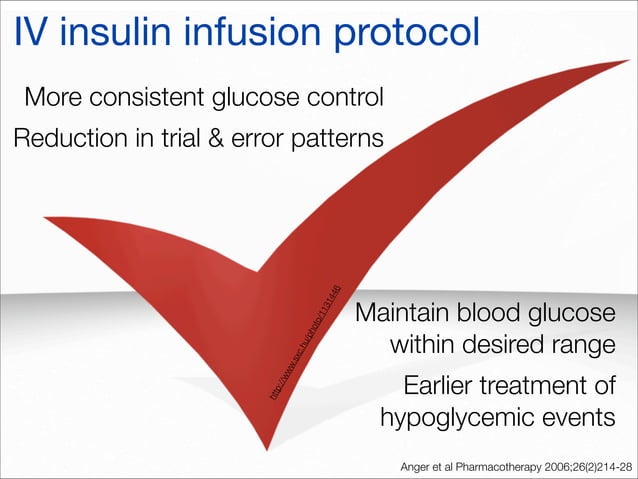 Yale Insulin Infusion Protocol | PDF
