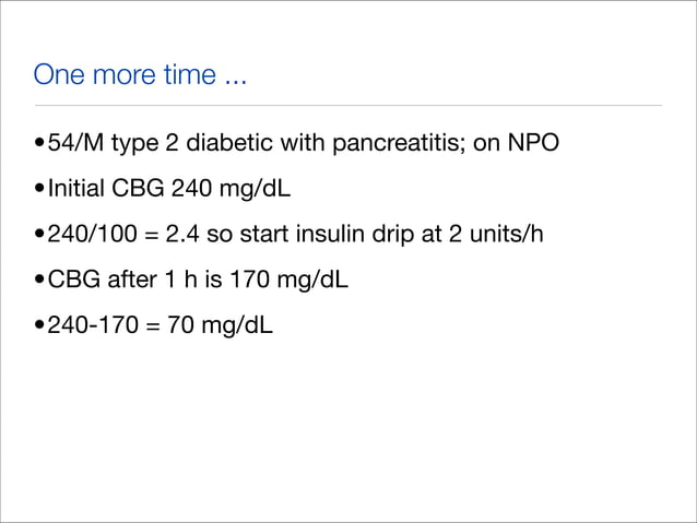 Yale Insulin Infusion Protocol