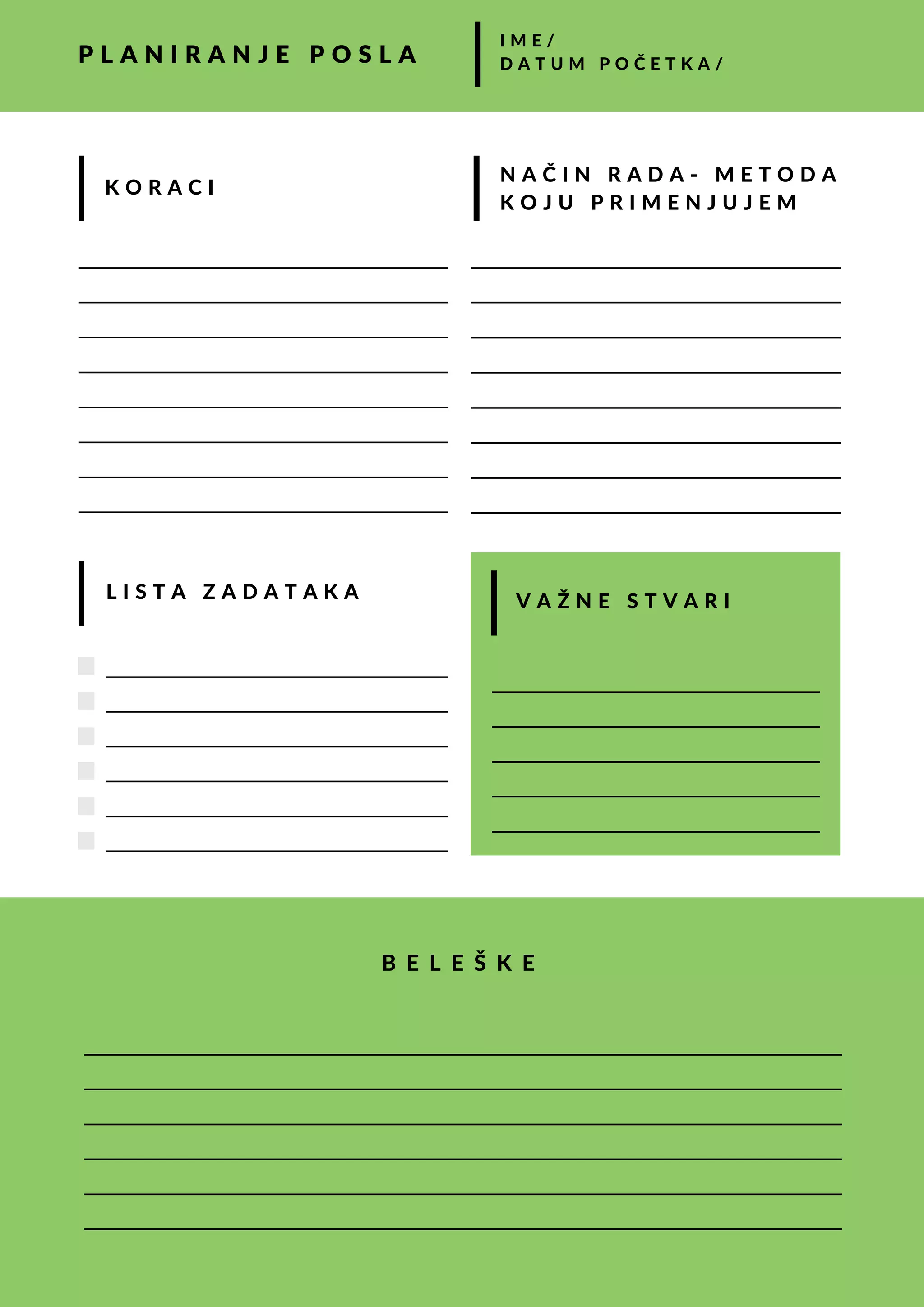 Dnevni i nedeljni planeri | PDF