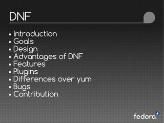 DNF FUDCon Pune 2015 | PDF